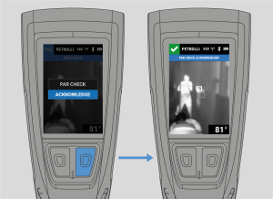 Acknowledging a PAR Check Notification